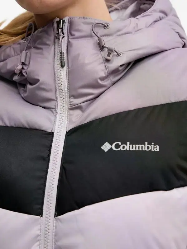 Buy Columbia Hooded Puffer Jacket - Purple At 24% Off | Editorialist