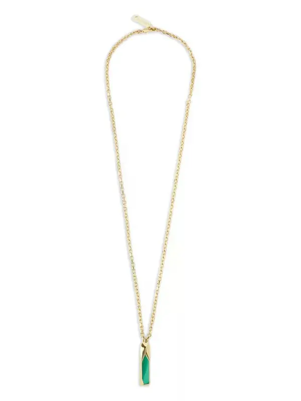 LANVIN Geometric Pendant Necklace