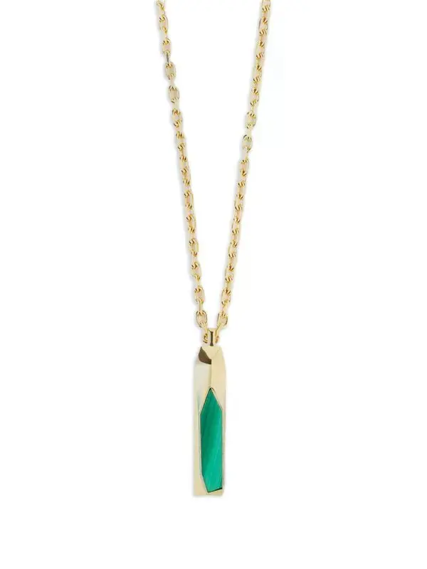 LANVIN Geometric Pendant Necklace