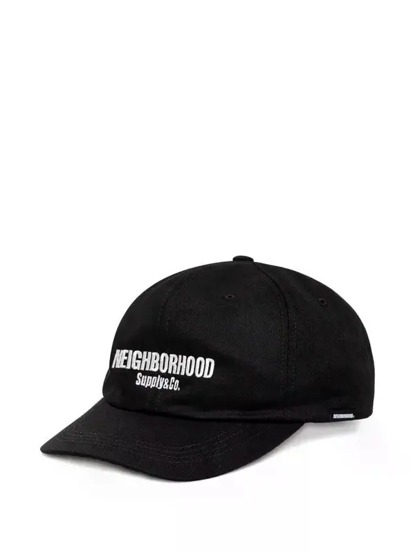 NEIGHBORHOOD Embroidered Baseball Cap - Black
