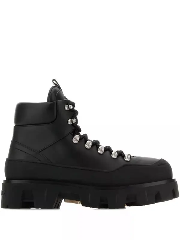 Moncler Leather Ankle Boots