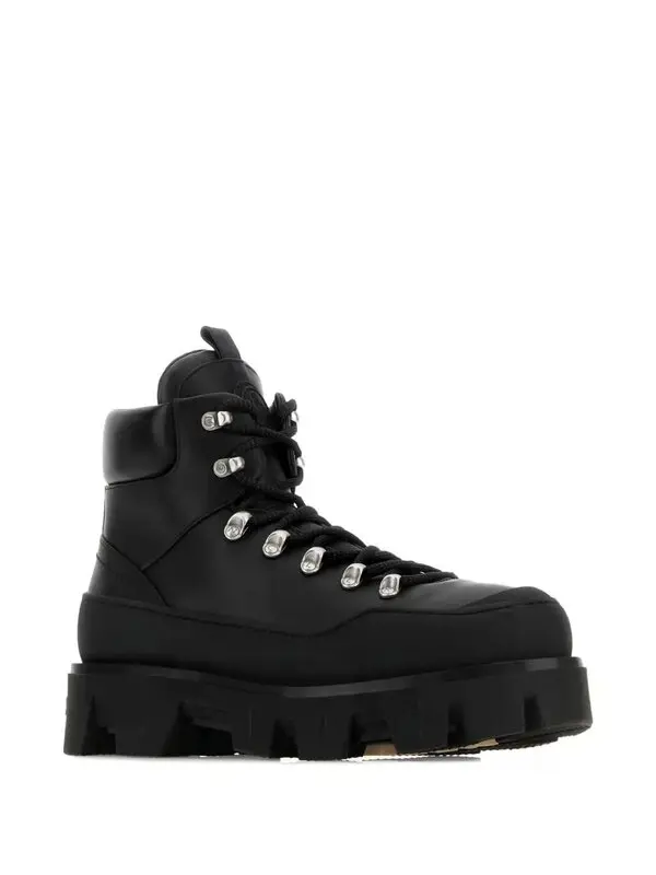 Moncler Leather Ankle Boots