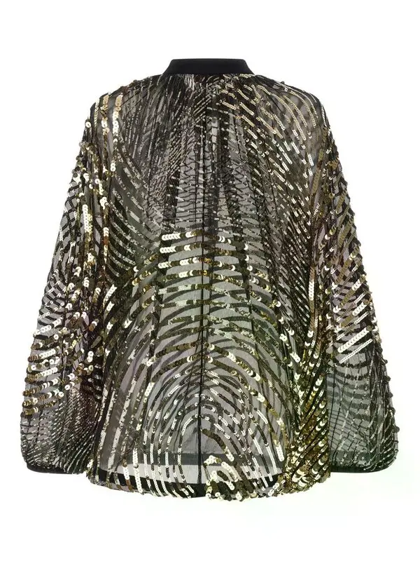 Emilio Pucci Iride Sequin-embellished Blouse