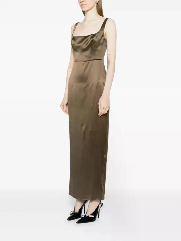 REFORMATION Ambre Dress - Brown