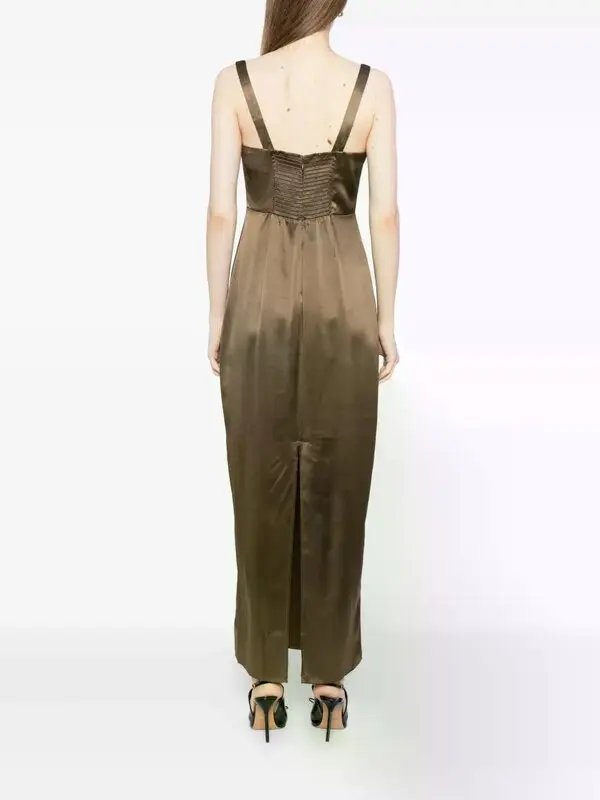 REFORMATION Ambre Dress - Brown