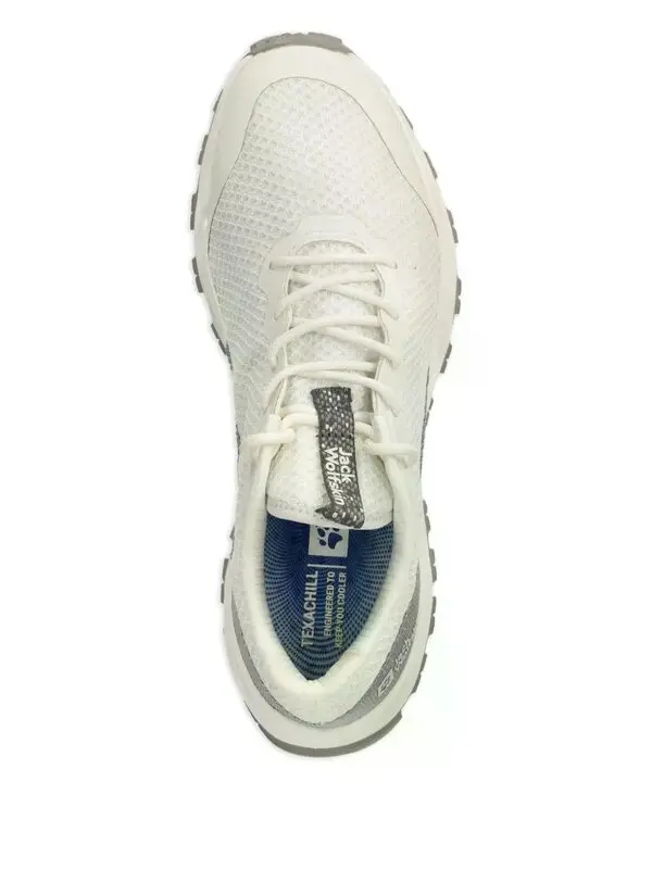 JACK WOLFSKIN Performance Sneakers With Logo Print - Neutrals