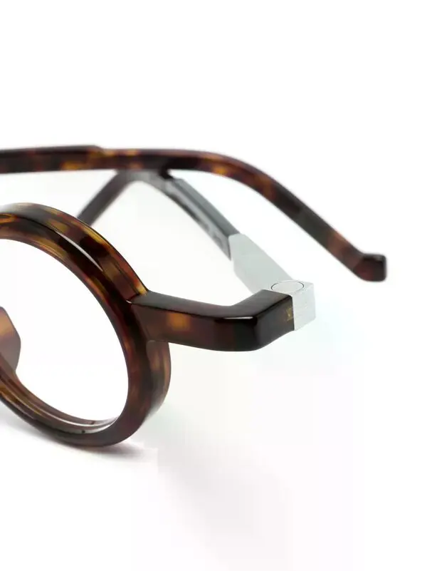 VAVA EYEWEAR Wl0039 Round-framed Glasses - Brown