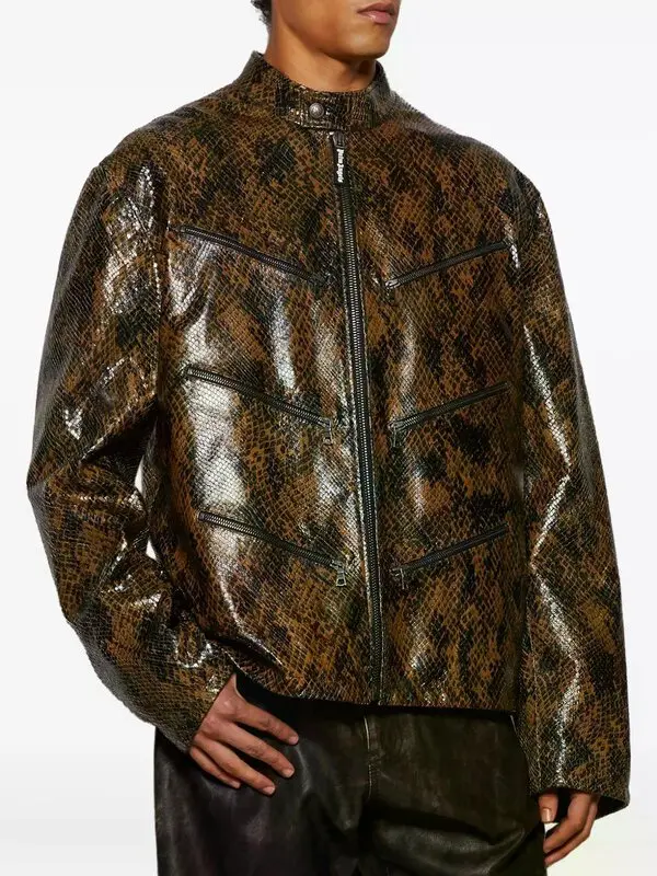 Palm Angels Snake Print Jacket
