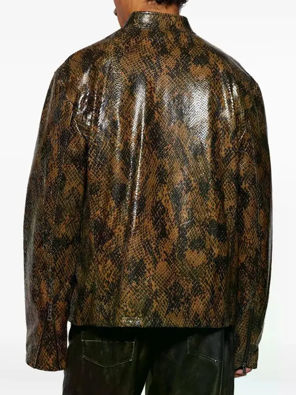 Palm Angels Snake Print Jacket