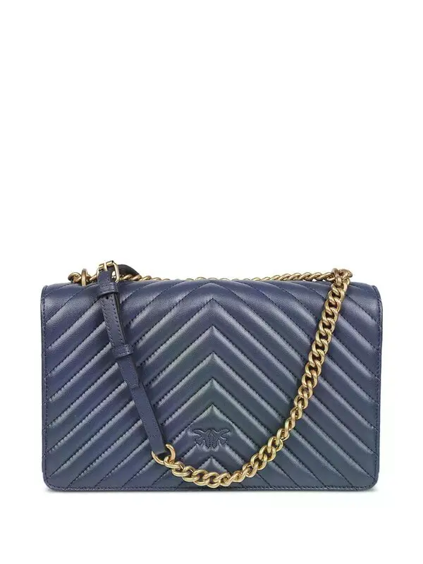 Pinko Chevron-pattern Shoulder Bag