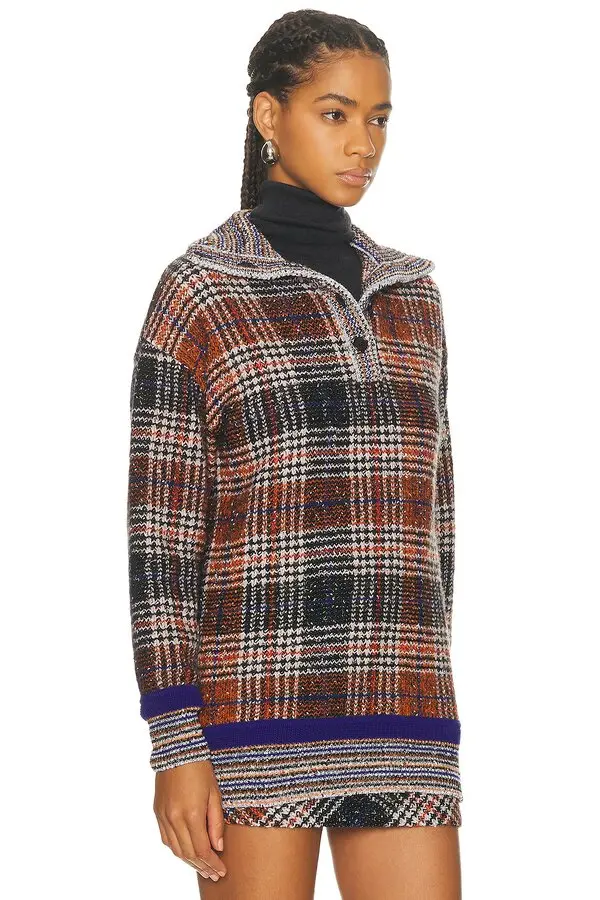 Missoni V-neck Heavyweight Knit Sweater