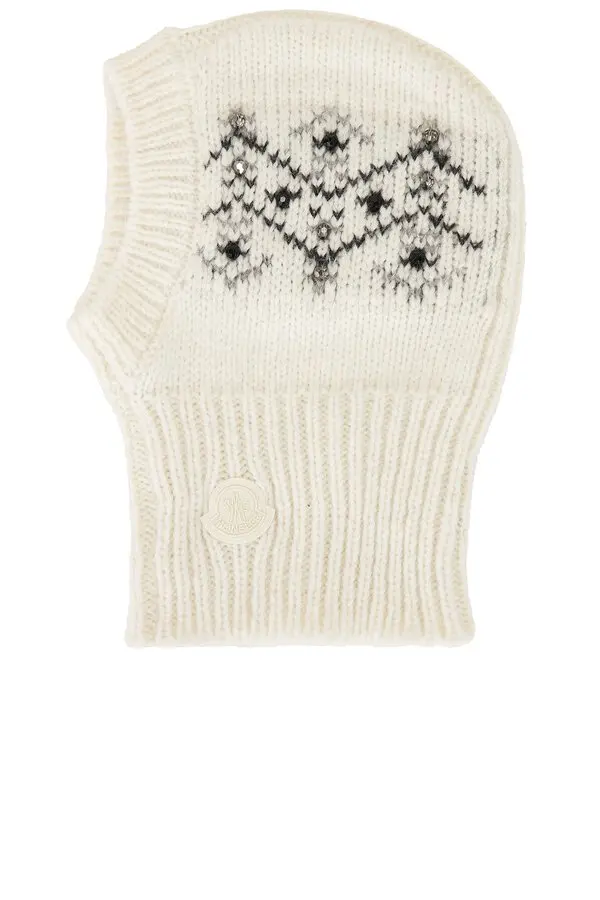 Moncler Neutral Balaclava - Natural