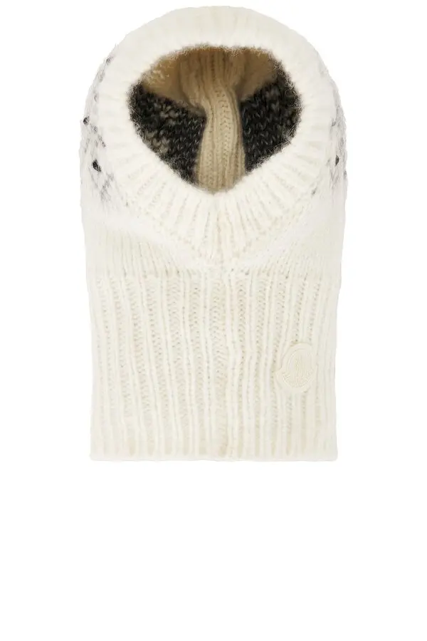 Moncler Neutral Balaclava - Natural