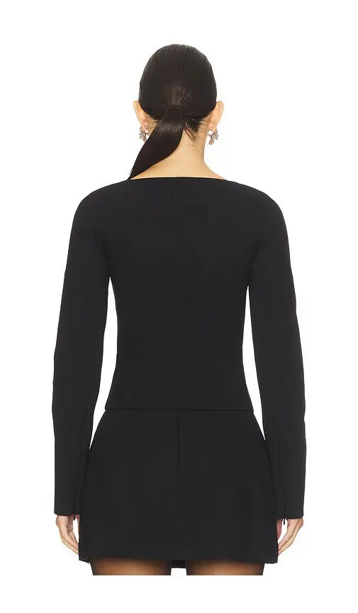 Blumarine Crepe Double Top