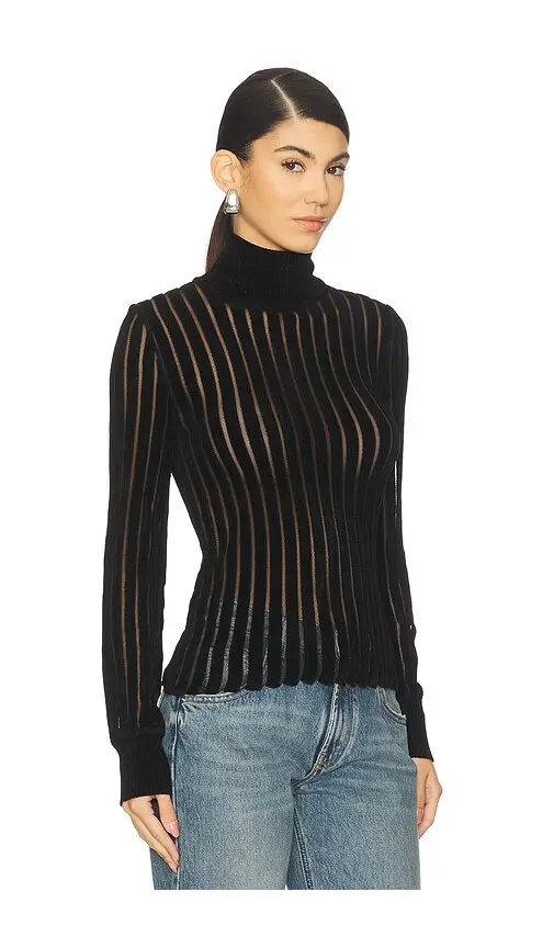 Blumarine Turtleneck Knit Sweater