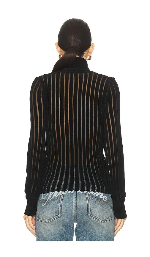 Blumarine Turtleneck Knit Sweater
