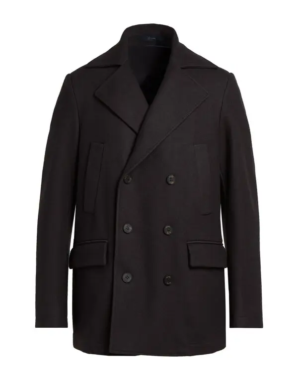 DRUMOHR Wool Blend Pea Coat