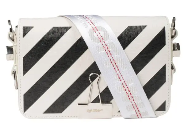 Off-White Mini Binder Clip Diag Bag