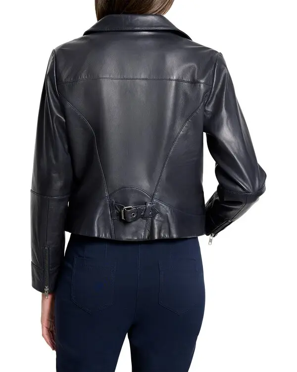 NIC+ZOE Leather Biker Jacket