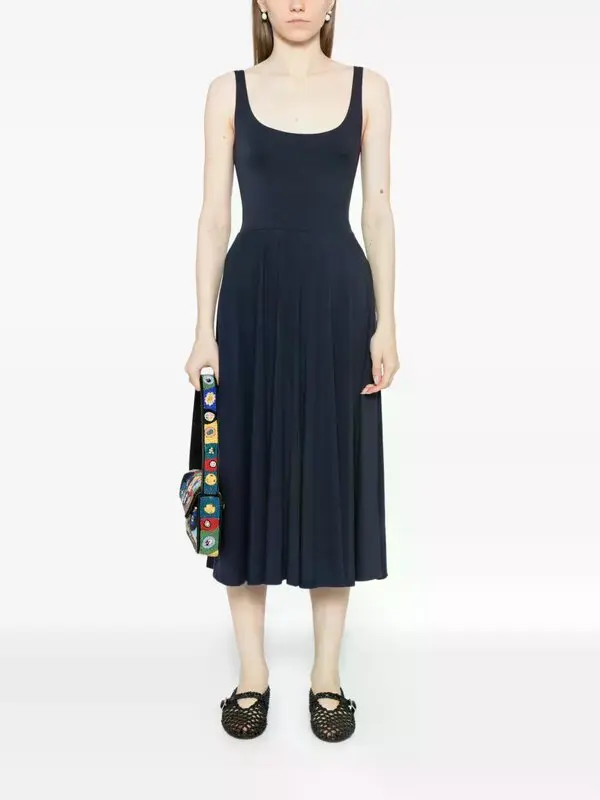 reformation rou midi fit & flare dress Women's Organic Cotton Midi Dress