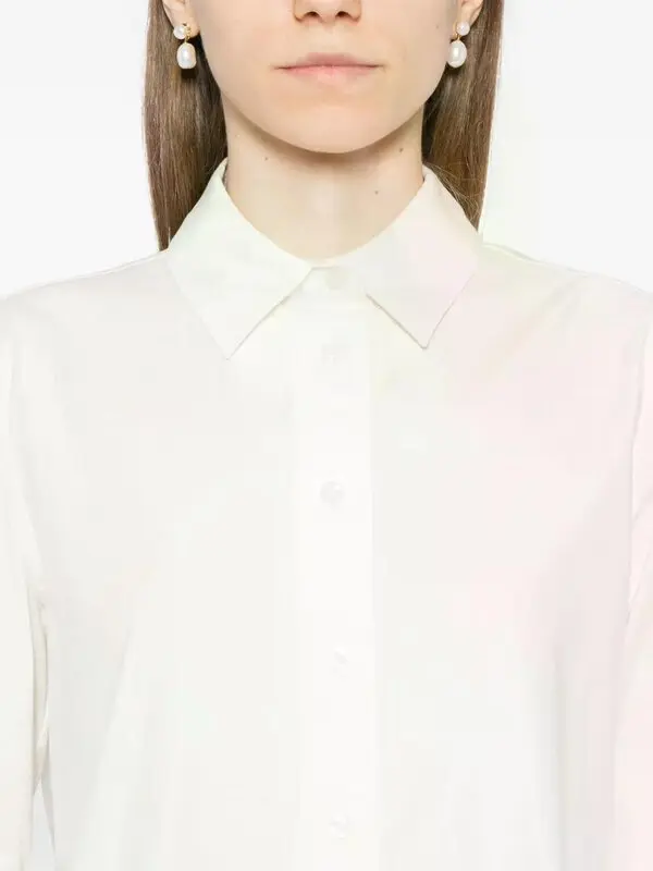 REFORMATION Alfie Shirt - Neutrals