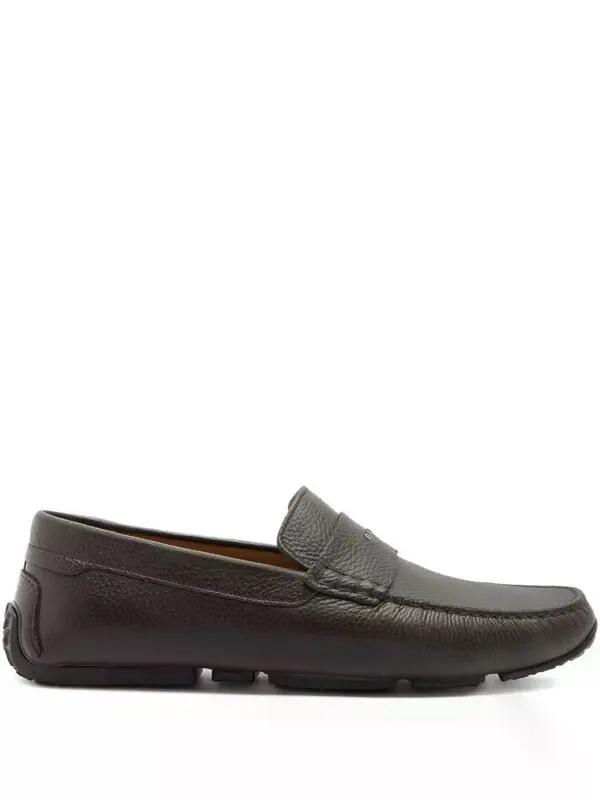 Bally Pilot Leather Loafers