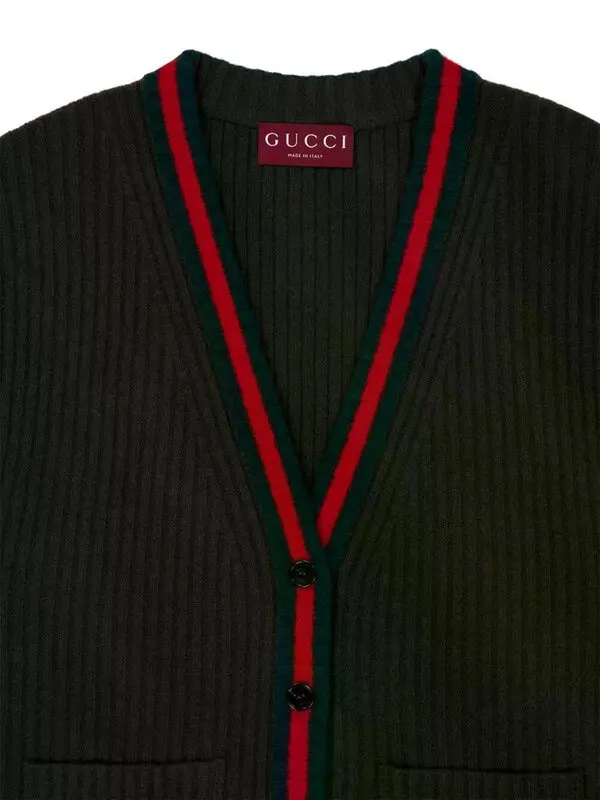 Gucci Buttoned V-neck Vest