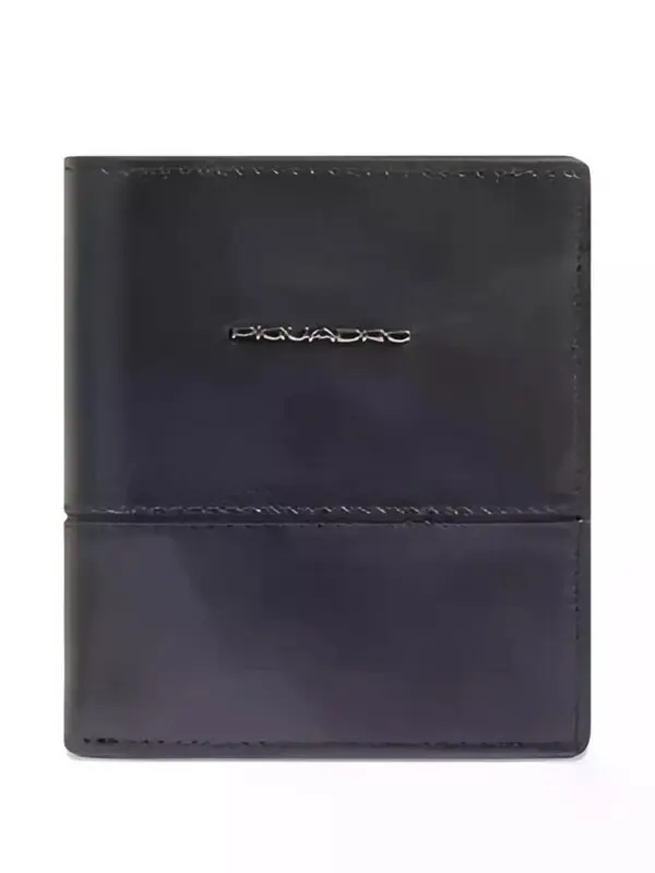 PIQUADRO Logo Cardholder Wallet - Black