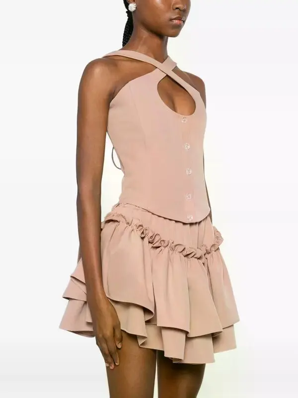 RHIZOME Corset Top - Neutrals