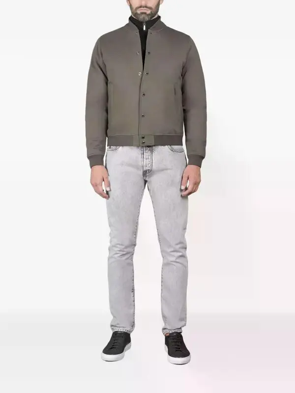 MOORER Callum-tz Hooded Jacket - Grey