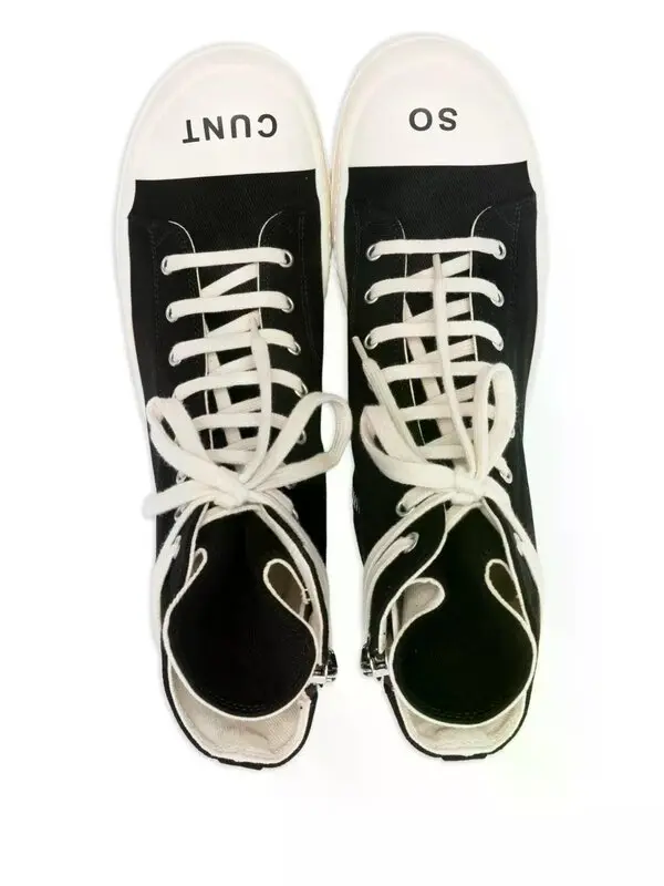 Rick Owens Hollywood Sneakers - Black