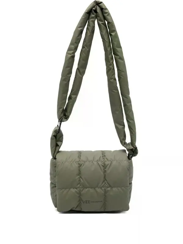 VEECOLLECTIVE Porter Messenger Quilted Shoulder Bag