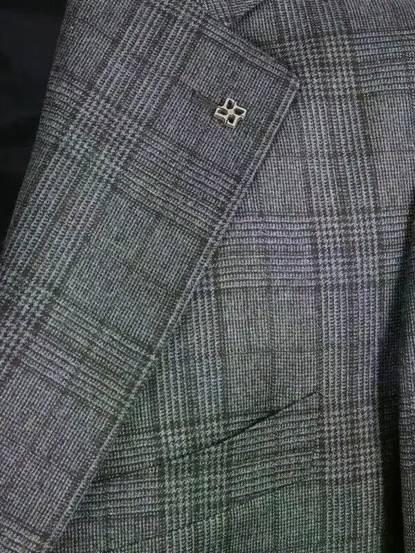 Tagliatore Checked Two-piece Suit