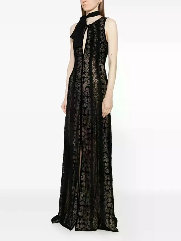 SAIID KOBEISY Lace Gown
