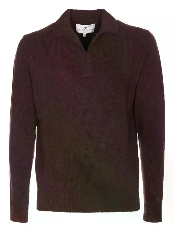 SEVEN GAUGE Long-sleeve V-neck Sweater