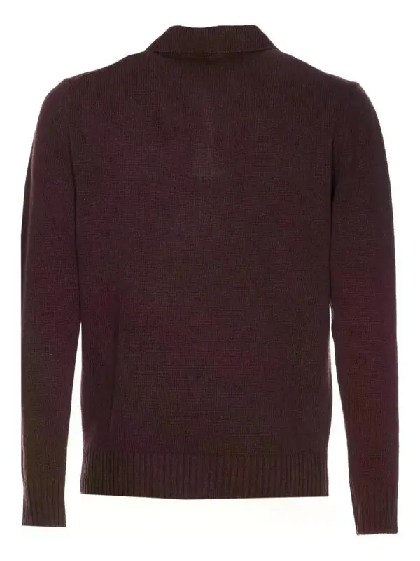 SEVEN GAUGE Long-sleeve V-neck Sweater