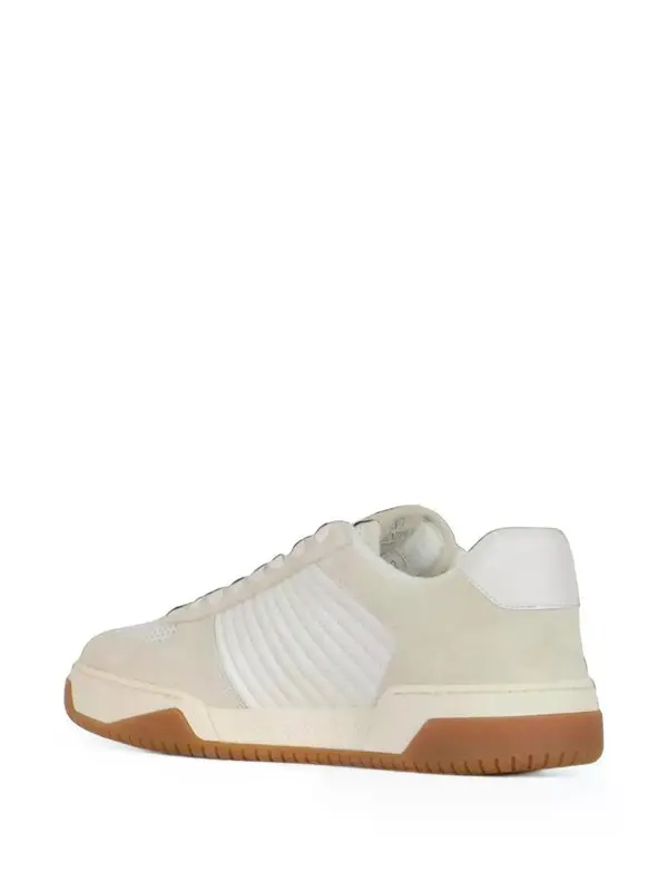 Valentino Garavani Sparry Trainer In Split Leather And Nappa - White
