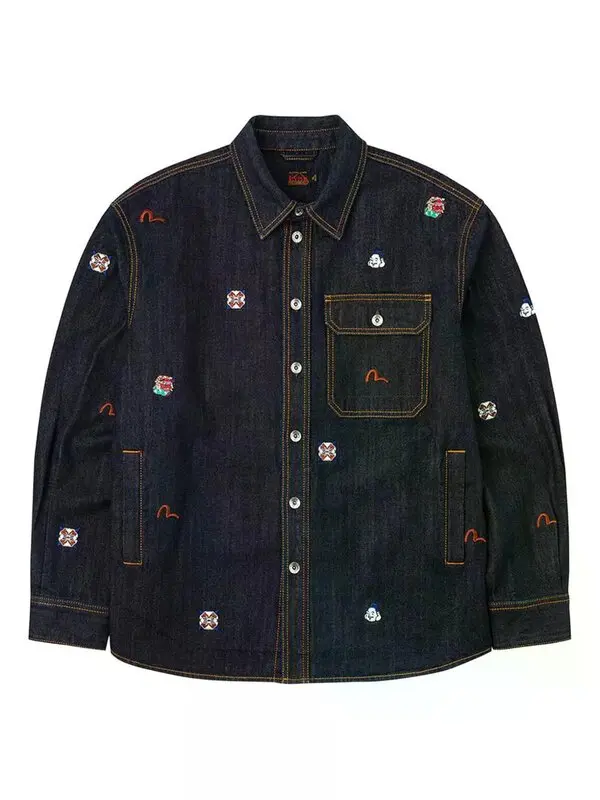 EVISU Embroidered Pocket Shirt