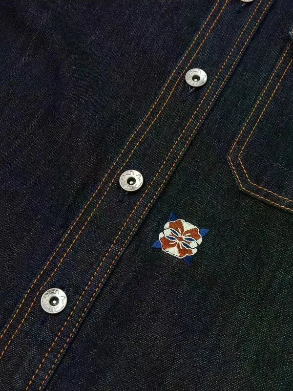 EVISU Embroidered Pocket Shirt