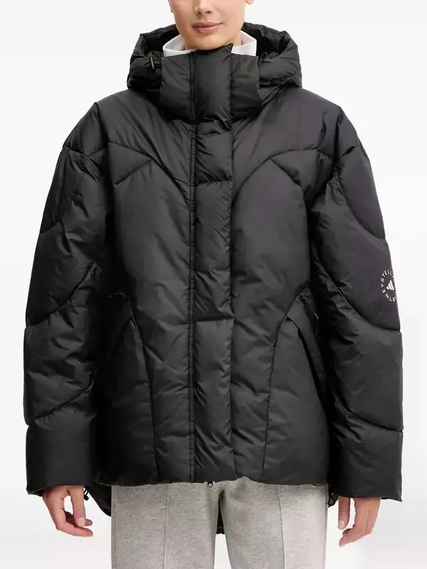 Adidas By Stella McCartney Quilted Hooded Jacket