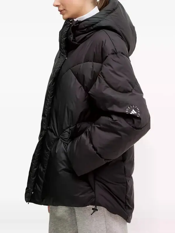 Adidas By Stella McCartney Quilted Hooded Jacket