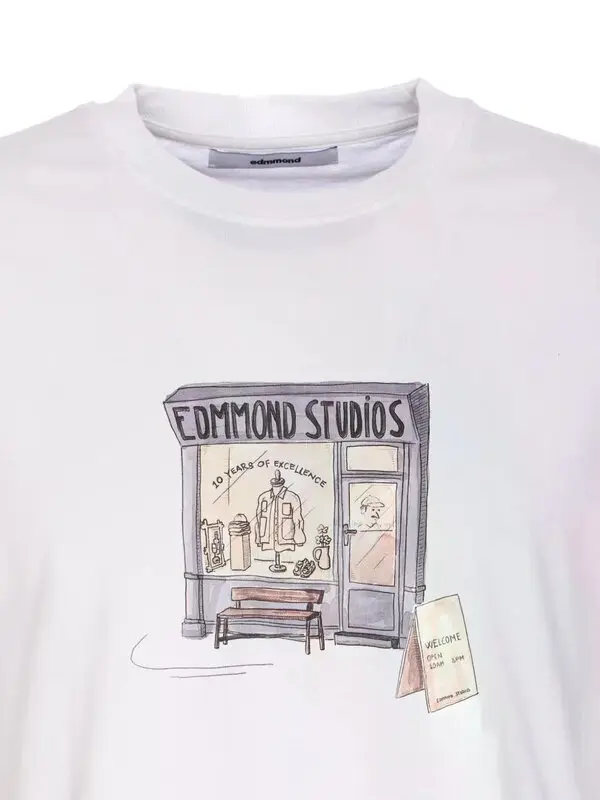 EDMMOND STUDIOS Printed Crew-neck Tcc T-shirt