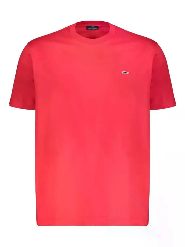 Paul & Shark Round-neck Short-sleeve T-shirt - Red