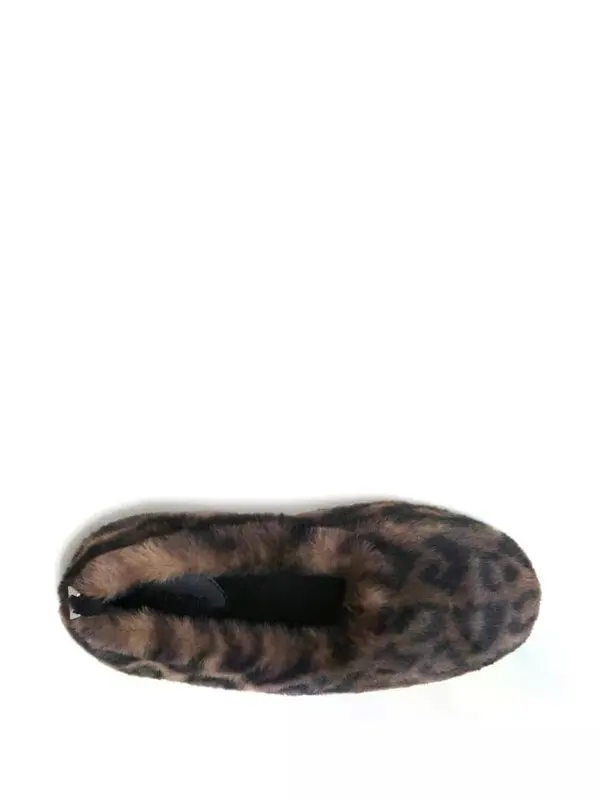 Apparis Magda Leopard-pattern Slippers