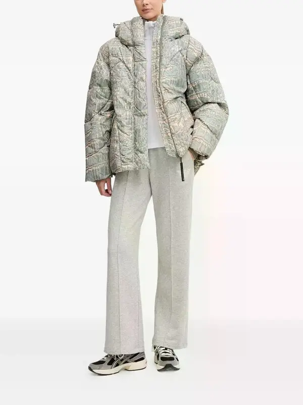 Adidas By Stella McCartney Hooded Patterned Jacket
