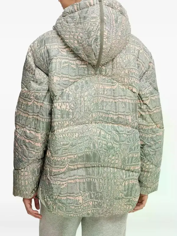 Adidas By Stella McCartney Hooded Patterned Jacket