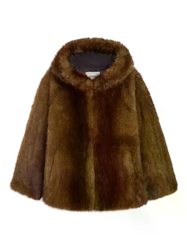 Apparis Katin Hooded Jacket - Brown