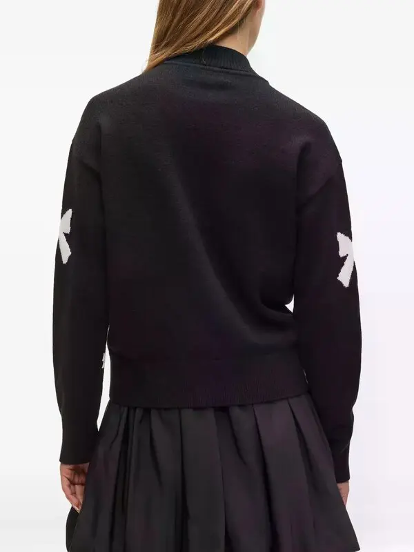 Karl Lagerfeld Bow-embellished Sweater