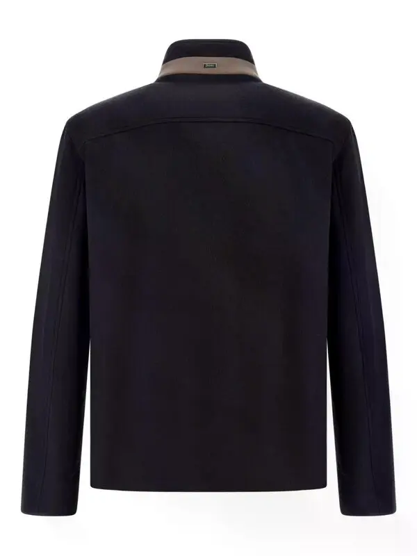 Herno Buttoned High-neck Jacket