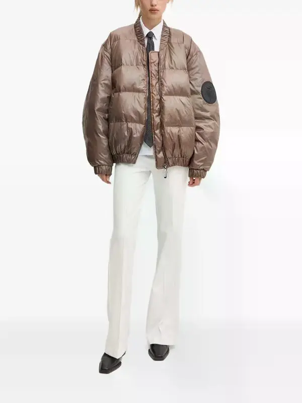 MMC STUDIO Luka Quilted Jacket - Brown